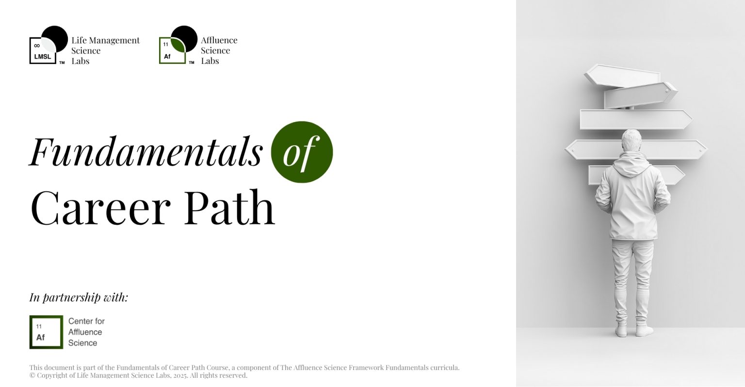 Fundamentals of Career Path - Life Management Science Labs